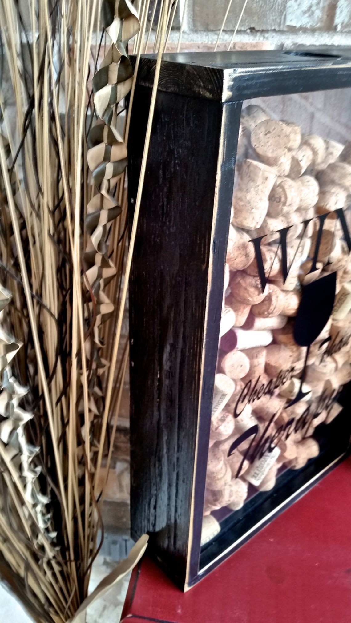 Wine Cork Display Holder Wedding Gift House Warming Shower - Etsy