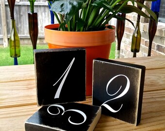 Wedding Table Reserved Sign Rustic Chic Cottage Wood | Etsy