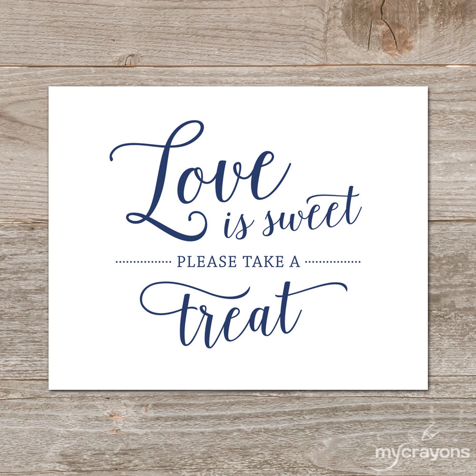Love is Sweet Take a Treat Sign // Printable Love is Sweet - Etsy Ireland