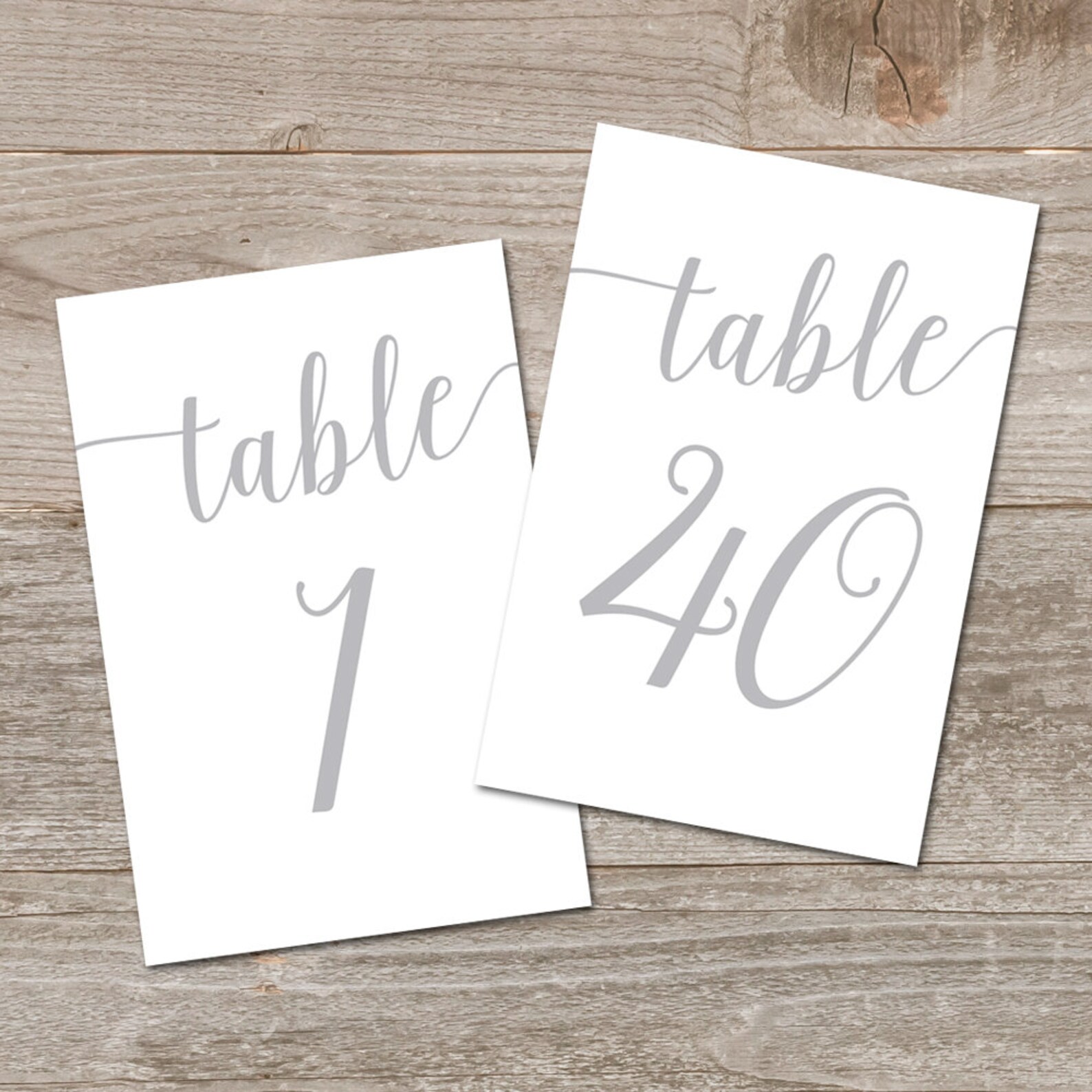 Printable Wedding Signs Silver Wedding Sign BUNDLE / Wedding - Etsy