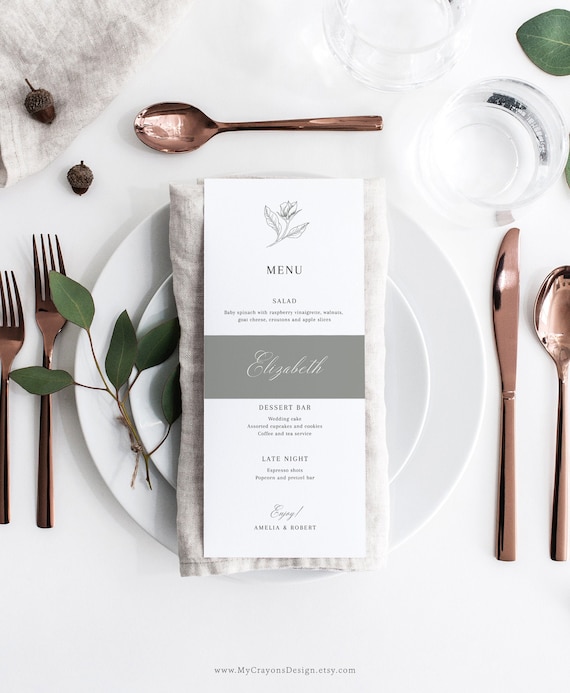 invitations-editable-menu-template-silver-rose-minimalist-botanical-wedding-menu-invitations