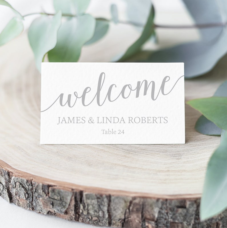 Printable Wedding Signs Silver Wedding Sign BUNDLE / Wedding - Etsy