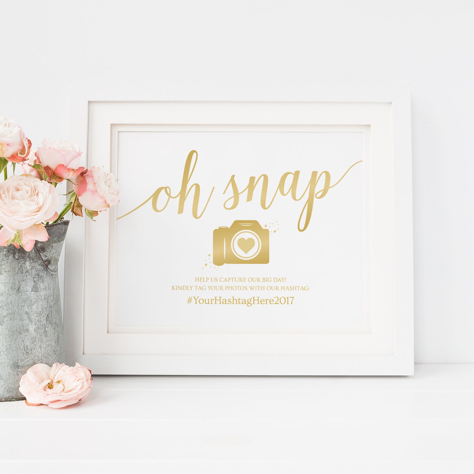 Gold Wedding Signage Bundle Wedding Signs Printable Gold - Etsy