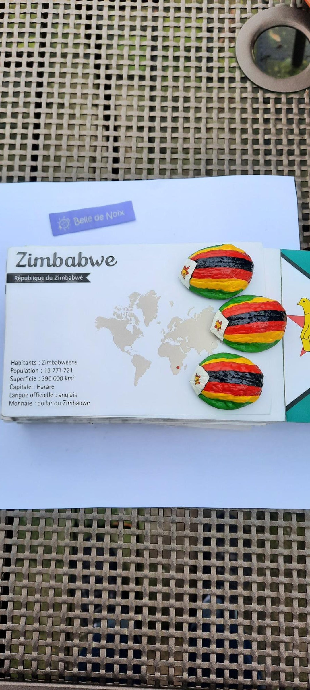 Flag Magnet Zimbabwe - Etsy