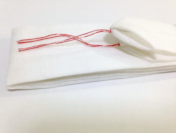 Standard Koshi-himo White / Tool for Wearing Kimono : Regular - Etsy UK
