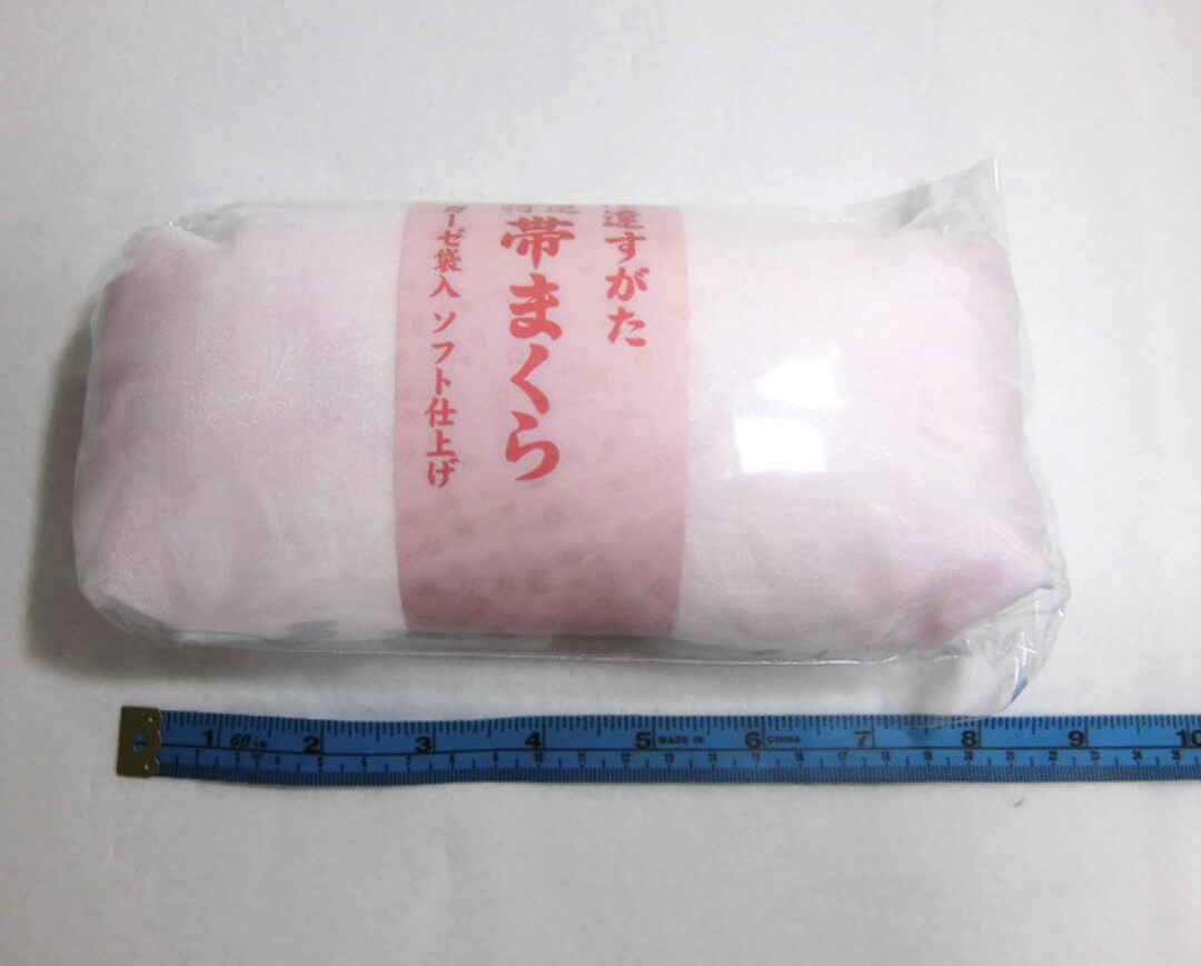 Japanese Kitsuke Accessory Obimakura / Obi-makura With a Cotton Gauze ...