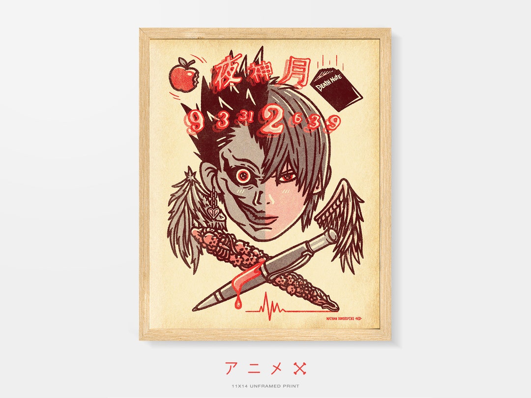 Kira Crossbones Anime Art Print - Etsy