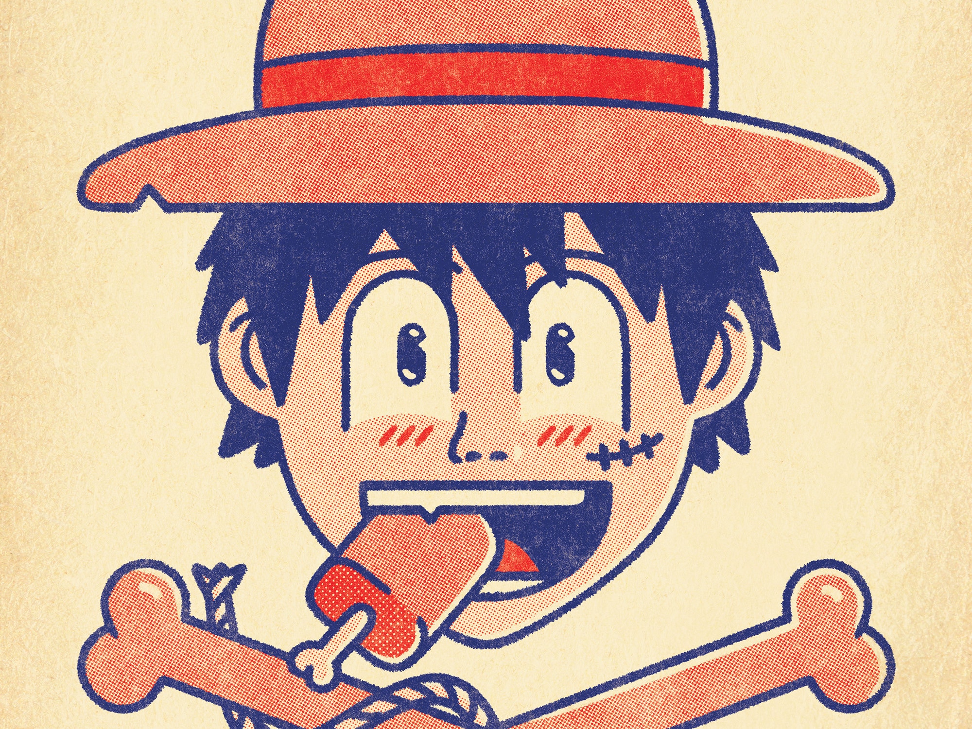 Pirate King Crossbones Anime Art Print - Etsy