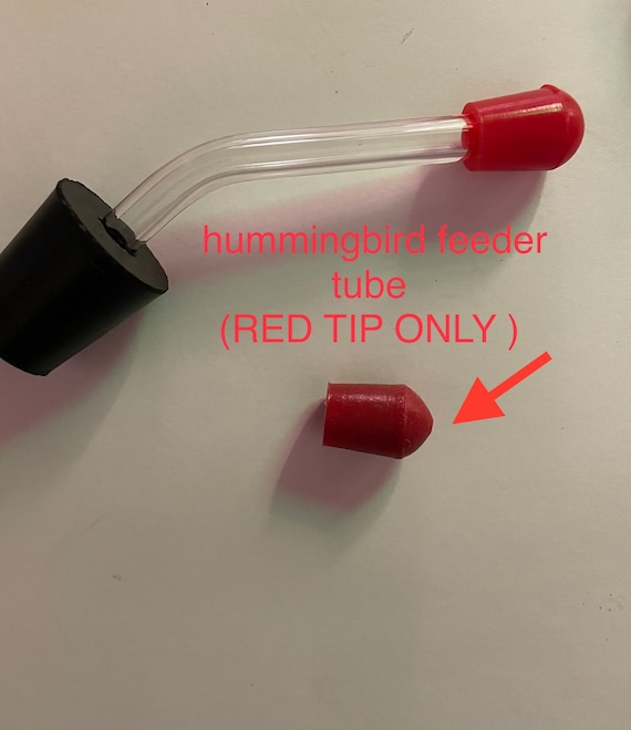 Red Tip Only Hummingbird Feeder Stopper Red Tip / With CHECK - Etsy