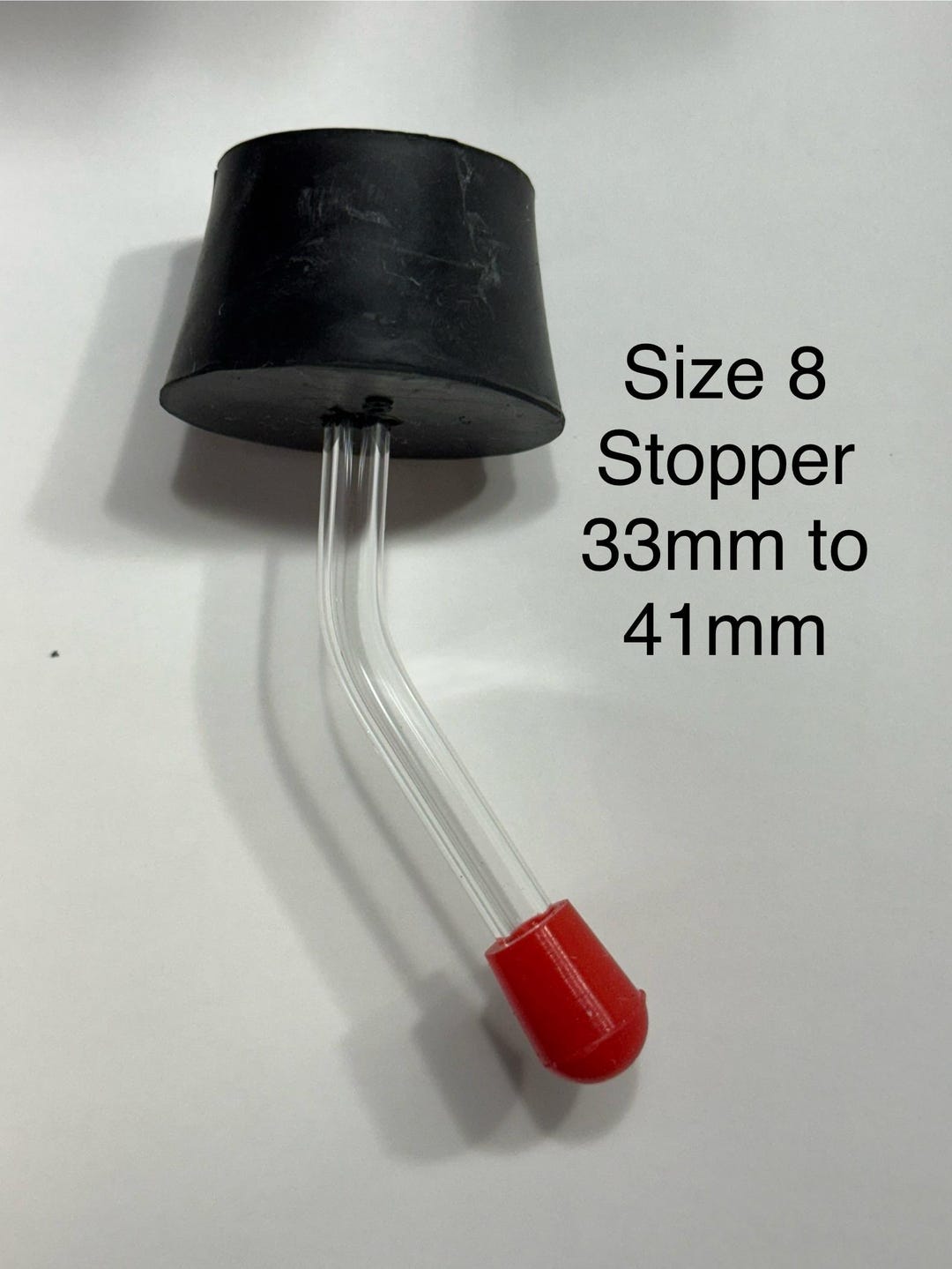 Hummingbird Feeder Tube / Stopper With CHECK VALVE ~ Stopper Size 8 - Etsy