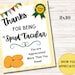 Thank You for Being "spud"tacular- Potato Bar Sign, Thanks - Etsy