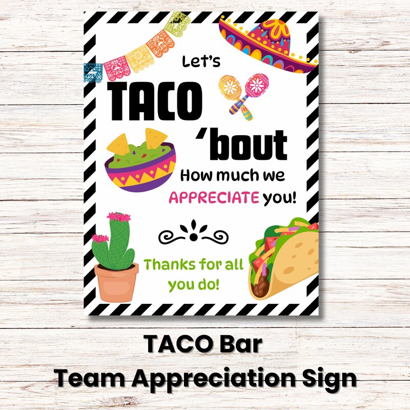 Taco Nurse Appreciation - Etsy