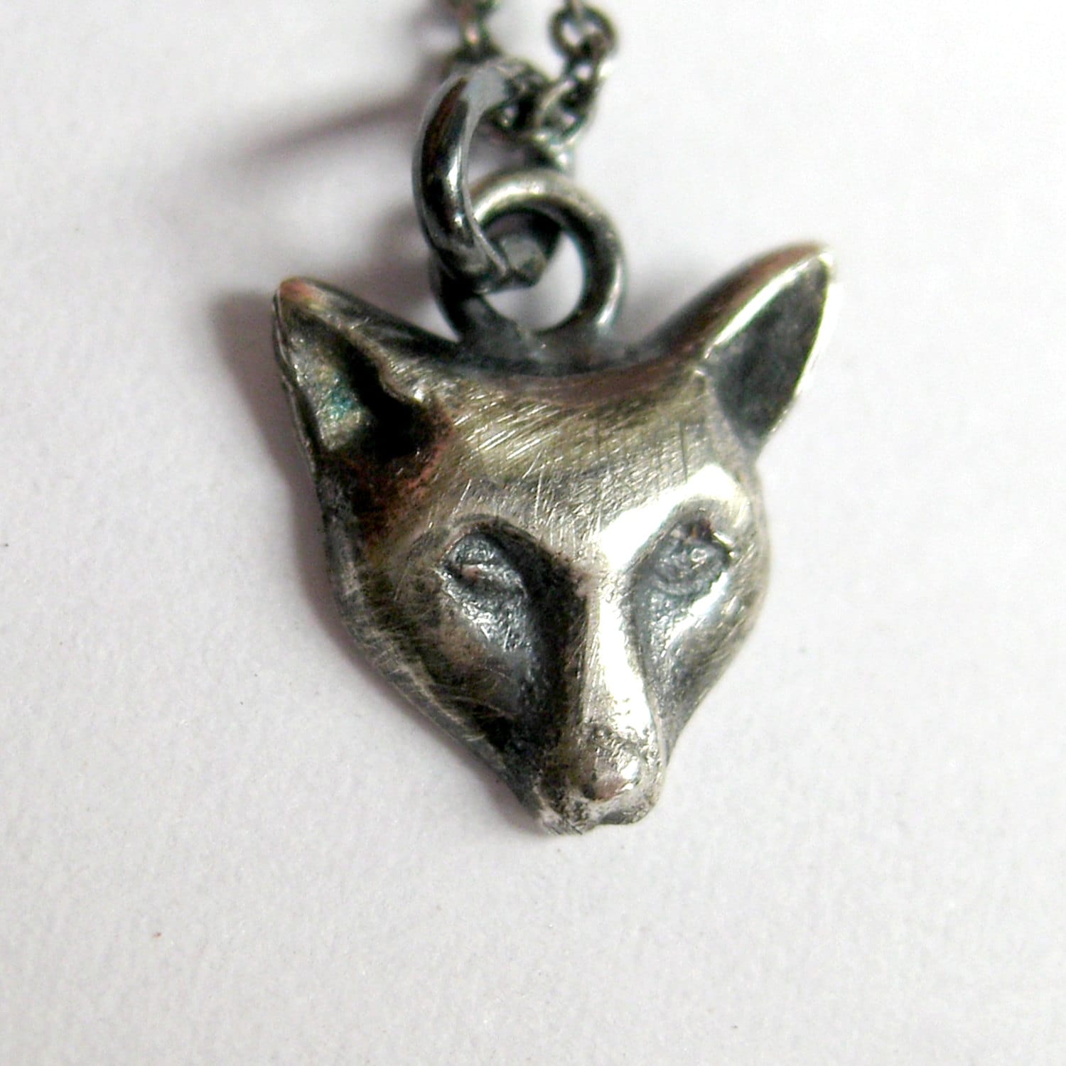 Fox Pendant Sterling Silver - Etsy