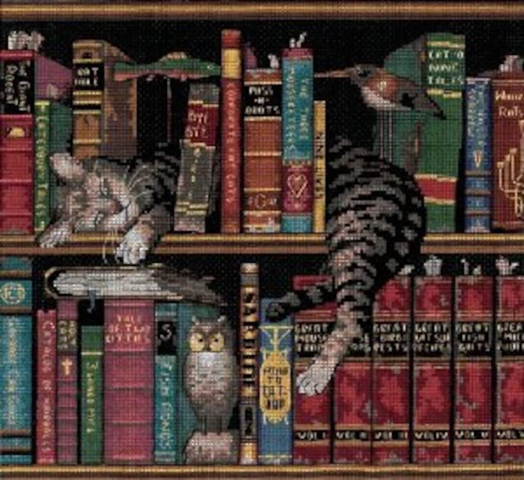 Cross Stitch Kit - Dimensions Frederick Literate - Etsy