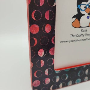 Handmade Decoupage Moon Phases 4 by 6 Inch Picture Frame - Etsy