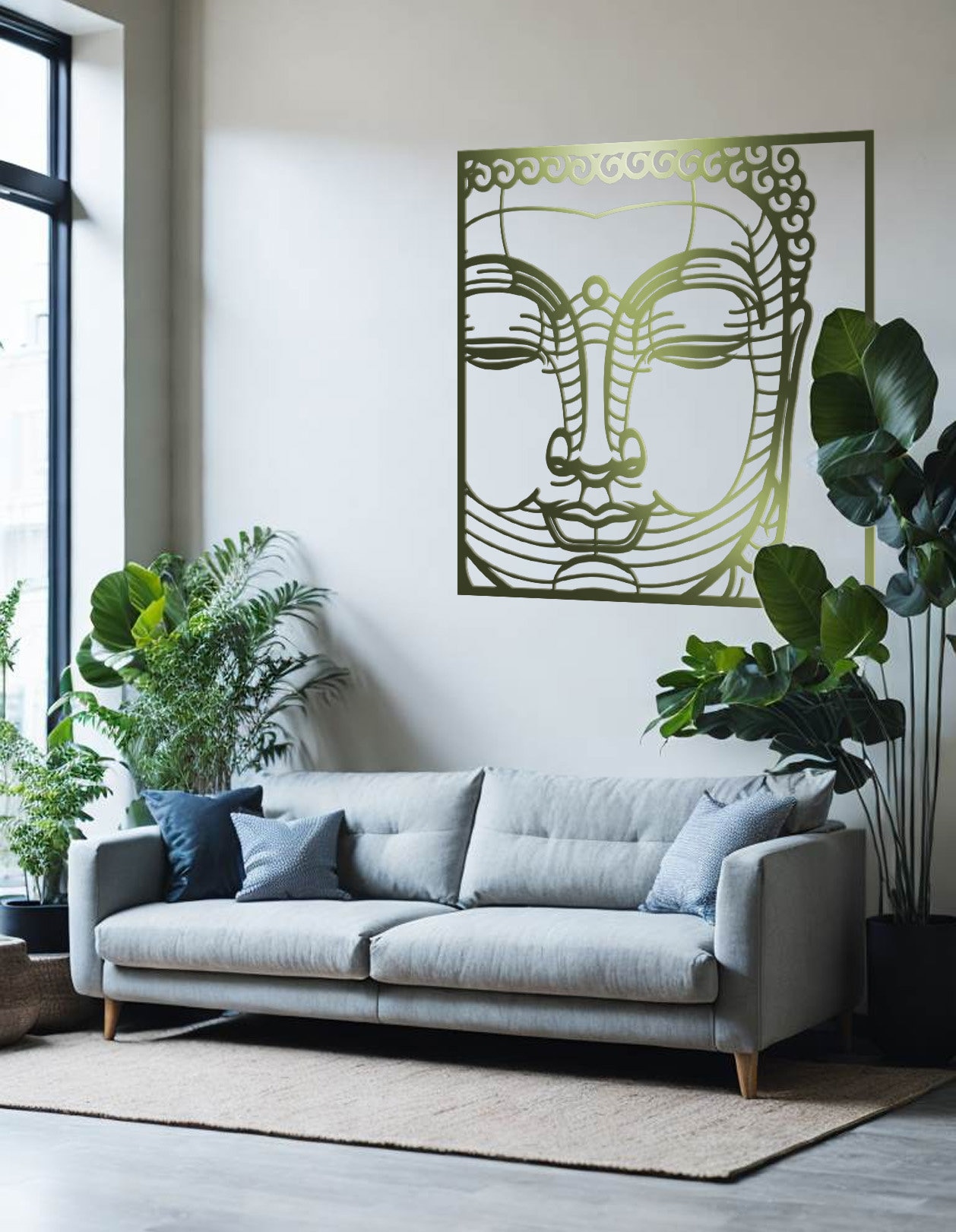 Wall Decor Buddha Laser Cut Files Buddha DXF Home Wall Art Decor, Cdr ...