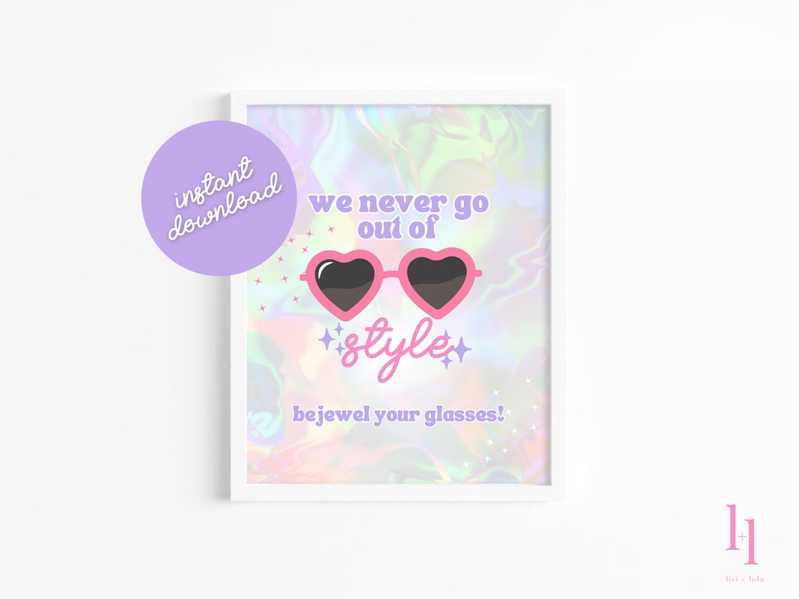 Printable Editable T Swift Inspired Signs, Instant Download T Swift ...