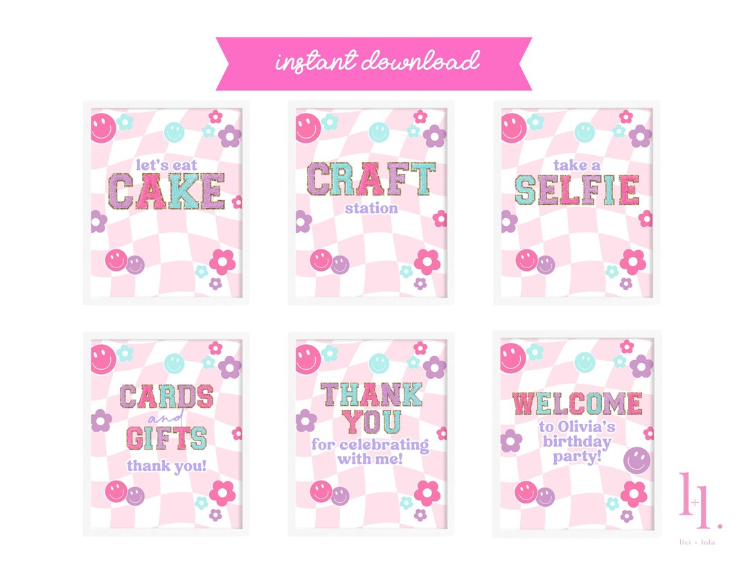 Printable Editable Patch Letter Sign, Instant Download Letter Patch ...