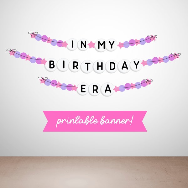 Taylor Birthday Friendship Bracelet Banner - Etsy