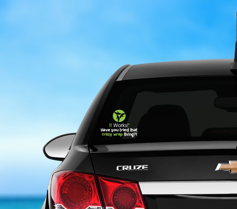 It Works Custom Car Window Decals Custom Decal Stickers | Etsy