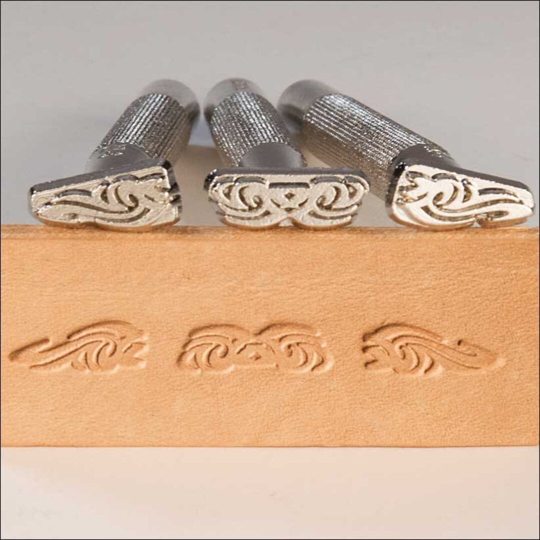 3-D LEATHER BORDER Stamps - 3 Dimensional Leather Stamps, for Leather ...