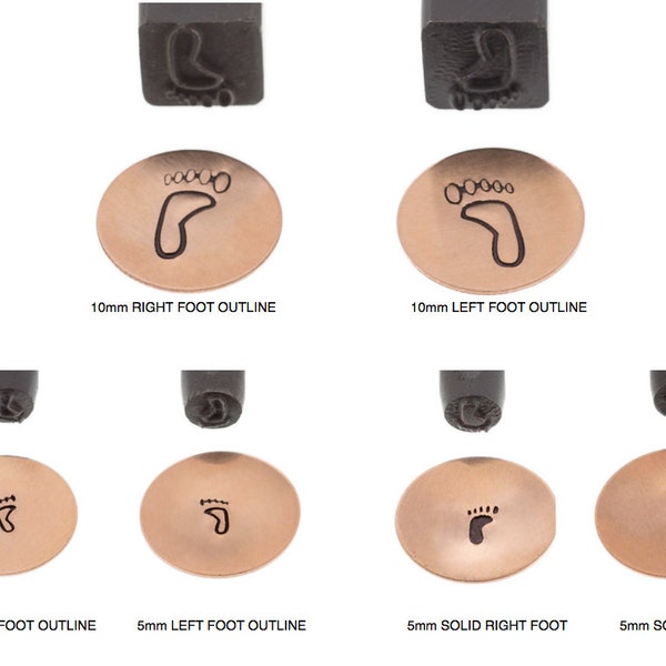 Baby Feet Stamps - Etsy