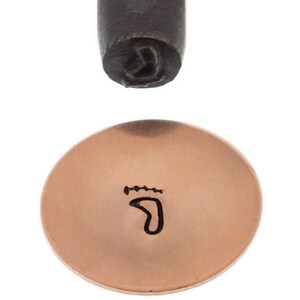 5mm/10mm Eurotool RIGHT/ LEFT Foot Prints Metal Stamps, Baby Feet ...