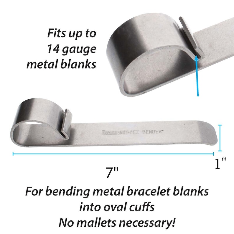 EZ Bender Bracelet Bending Bar, Stainless Steel Bracelet Bending Bar ...