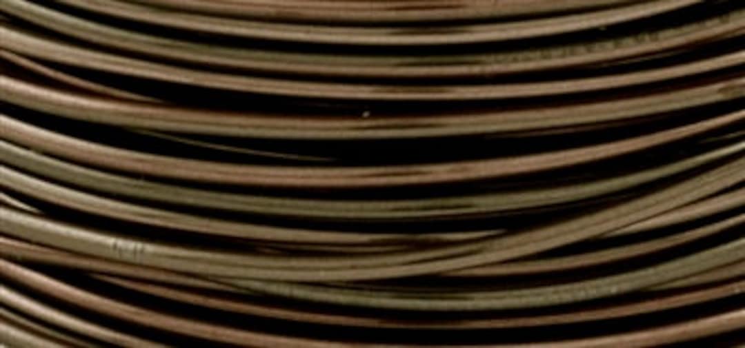 18G OR 26G Gunmetal Anodized Copper Core Wire, Craft Wire, Jewelry Wire ...