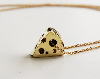 Cheese Necklace | Etsy