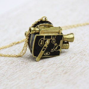 Vintage Film Camera Pendant Necklace Jewelry / Original Made and Design ...