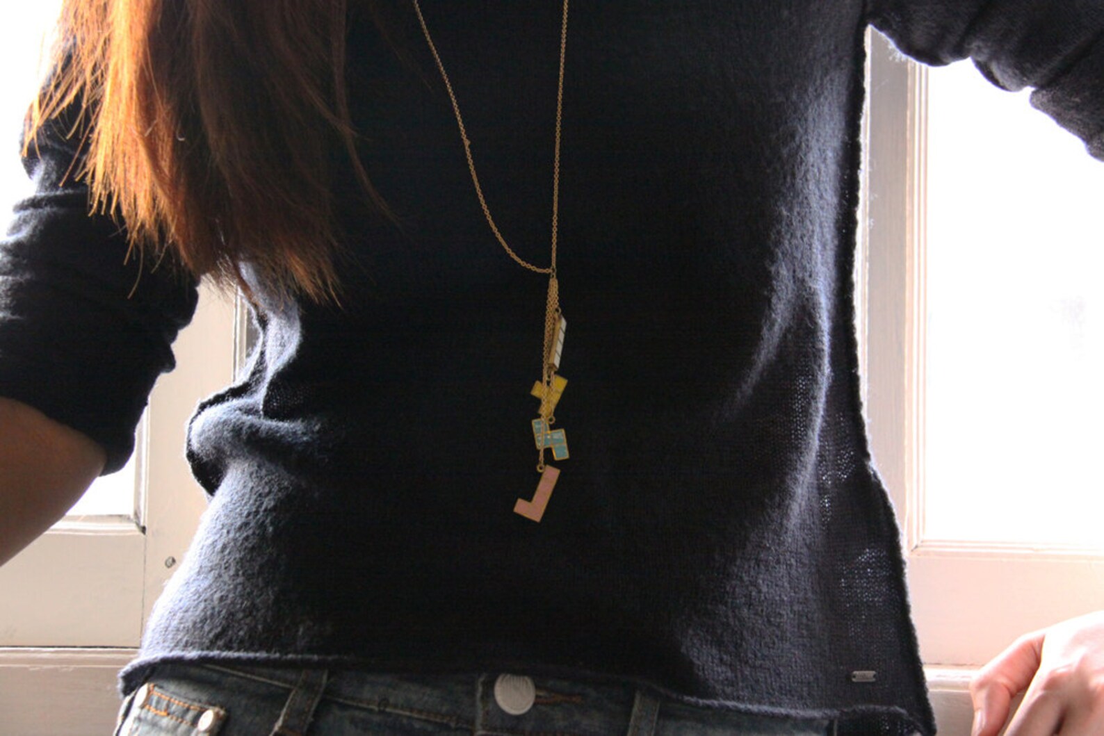 Tetris Set Pendant Necklace Fashion Hipster Jewelry for Her - Etsy