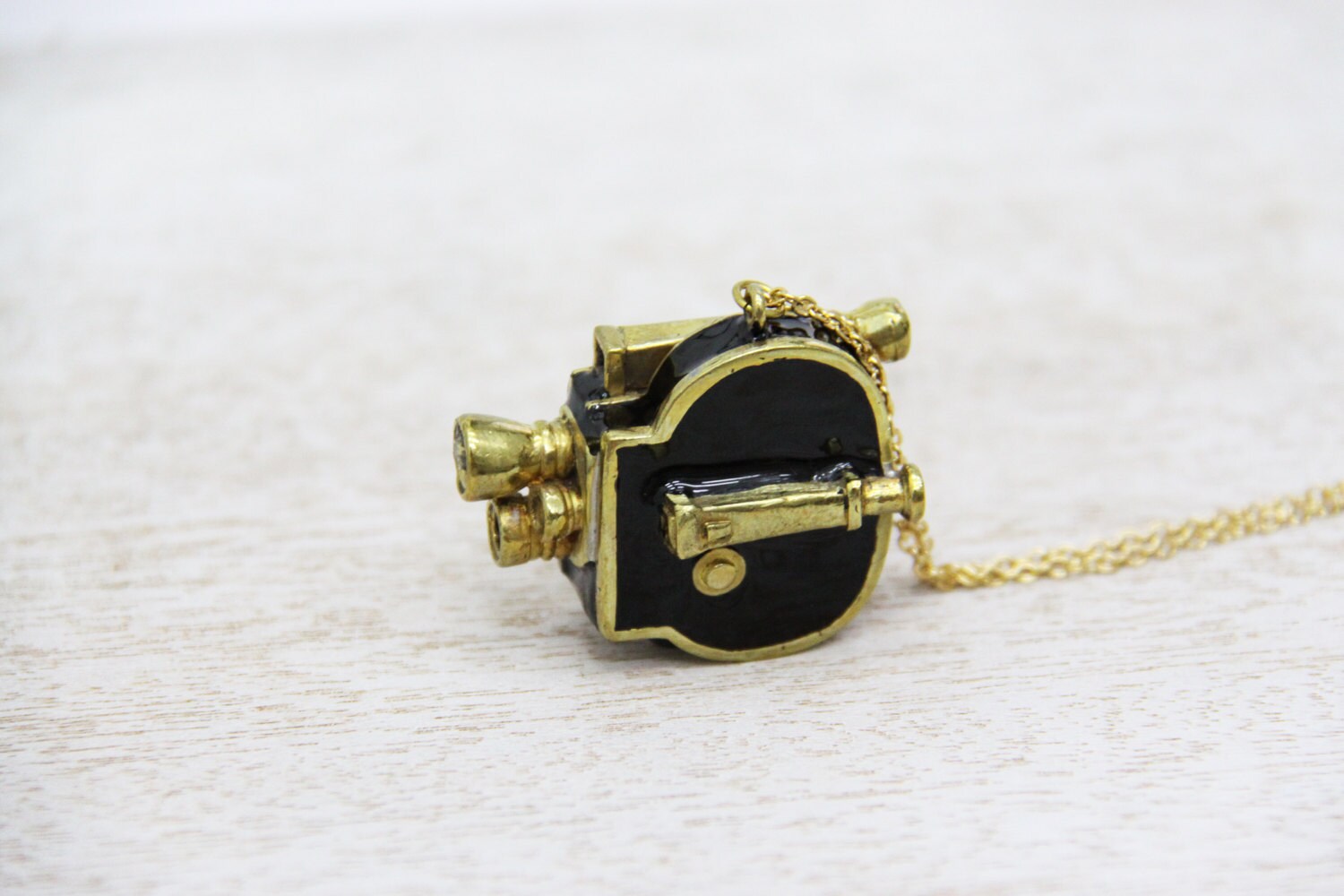 Vintage Film Camera Pendant Necklace Jewelry / Original Made and Design ...