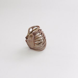 Rib Cage Ring Hand-craft Painted Version / Jewelry - Etsy