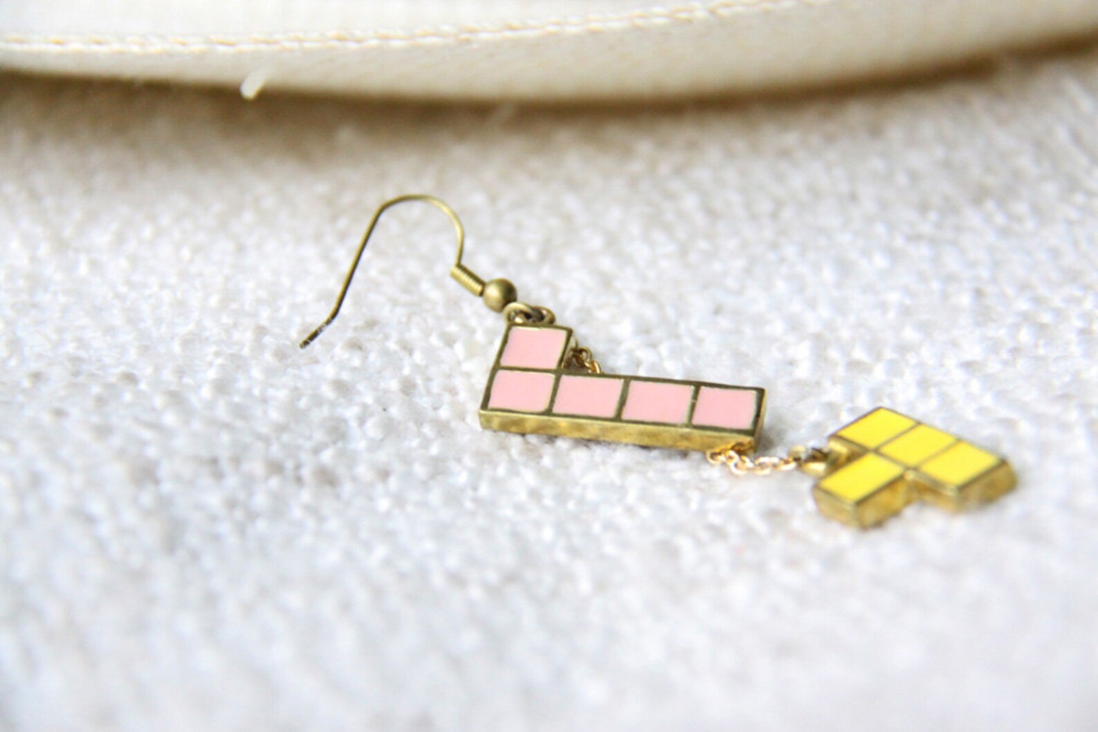 Tetris Earrings Handmade Jewelry September Room - Etsy