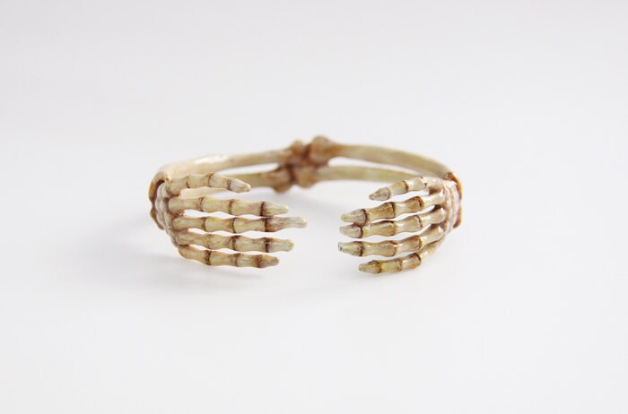 Hand Skeleton Bracelet Hand-craft Painted Color Version / - Etsy