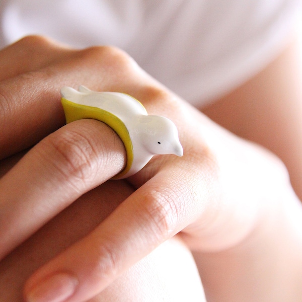 Bird Ring - Etsy