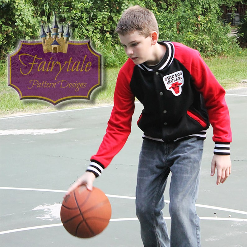 The Letterman's Jacket PDF Sewing Pattern - Etsy