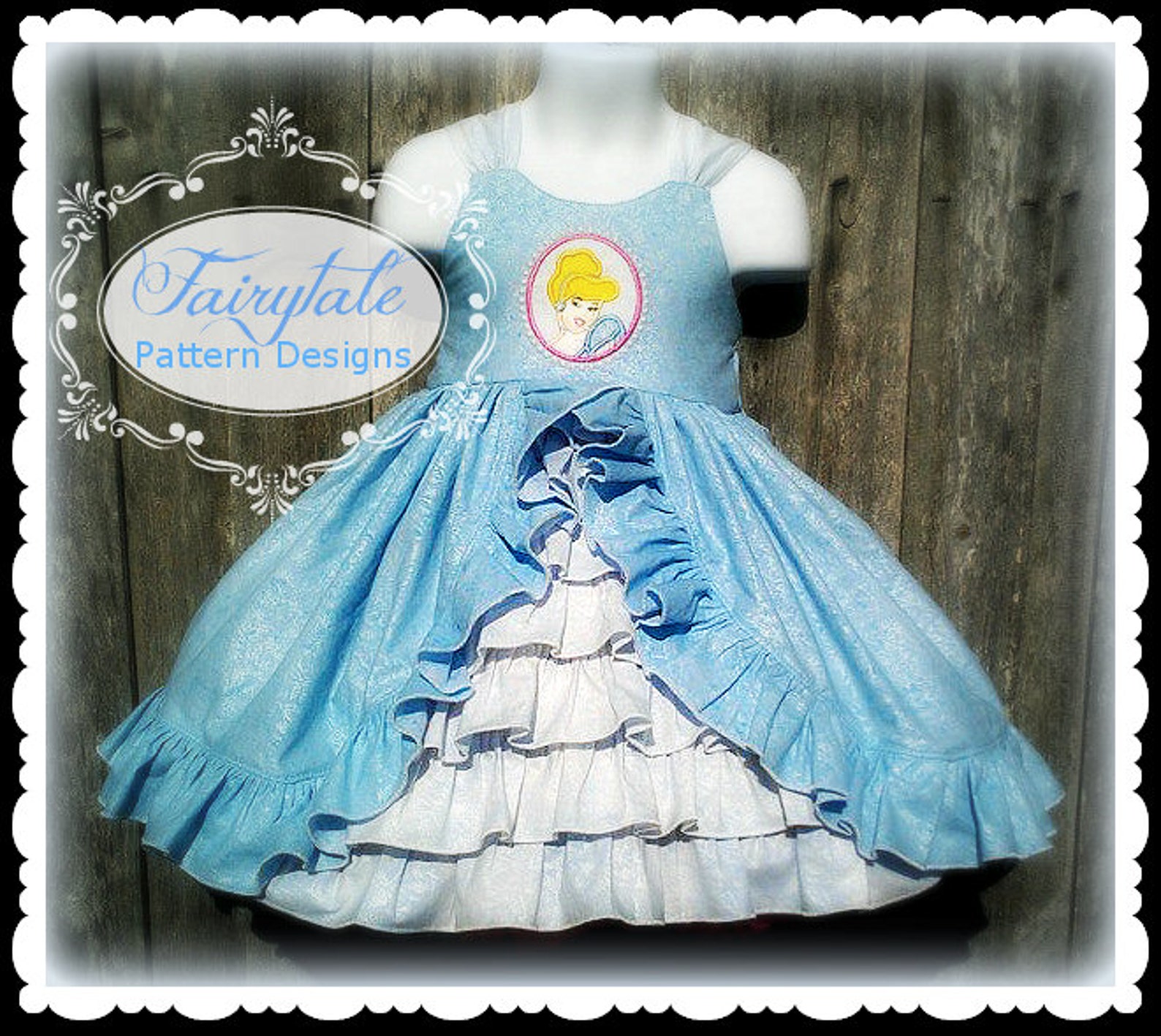 Irelyn's Peek-a-boo Ruffle Dress PDF Pattern 12 Mo. - 6/7 - Etsy