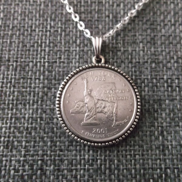 New York State Coin - Etsy
