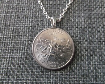 Quarter Pendant | Etsy