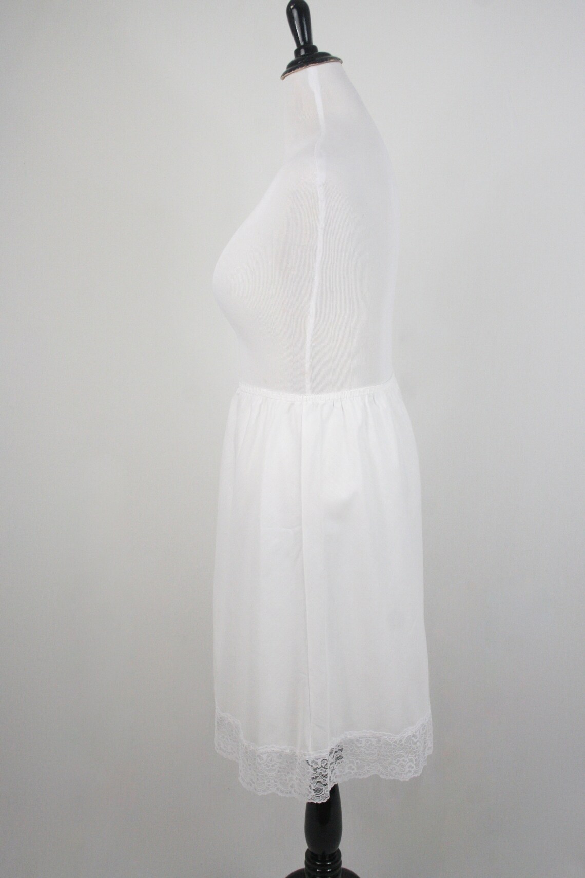 Vintage Slip Cotton Poly White Sears Half Slip X-large | Etsy