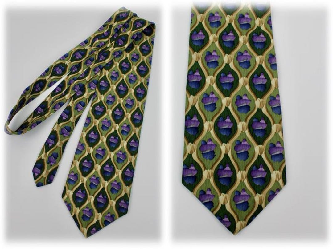 Vintage Necktie Silk Cocktail Collection: Beer Under the Microscope Tie ...