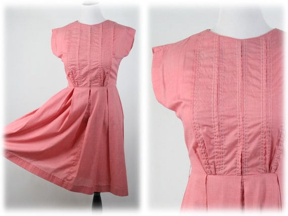 1950s Dress Marcy Lee Dallas Fit and Flare Day Dress - Gem