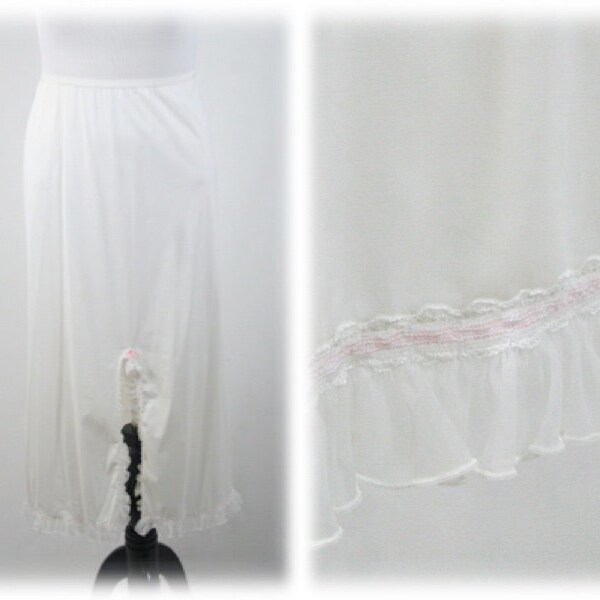 Ruffled Half Slip - Etsy