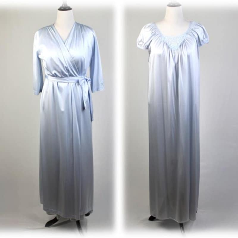 Lorraine Womens Peignoir - Etsy