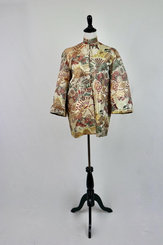Wonderful japanese brocade jacket- - Gem Wonderful japanese brocade jacket- - Gem