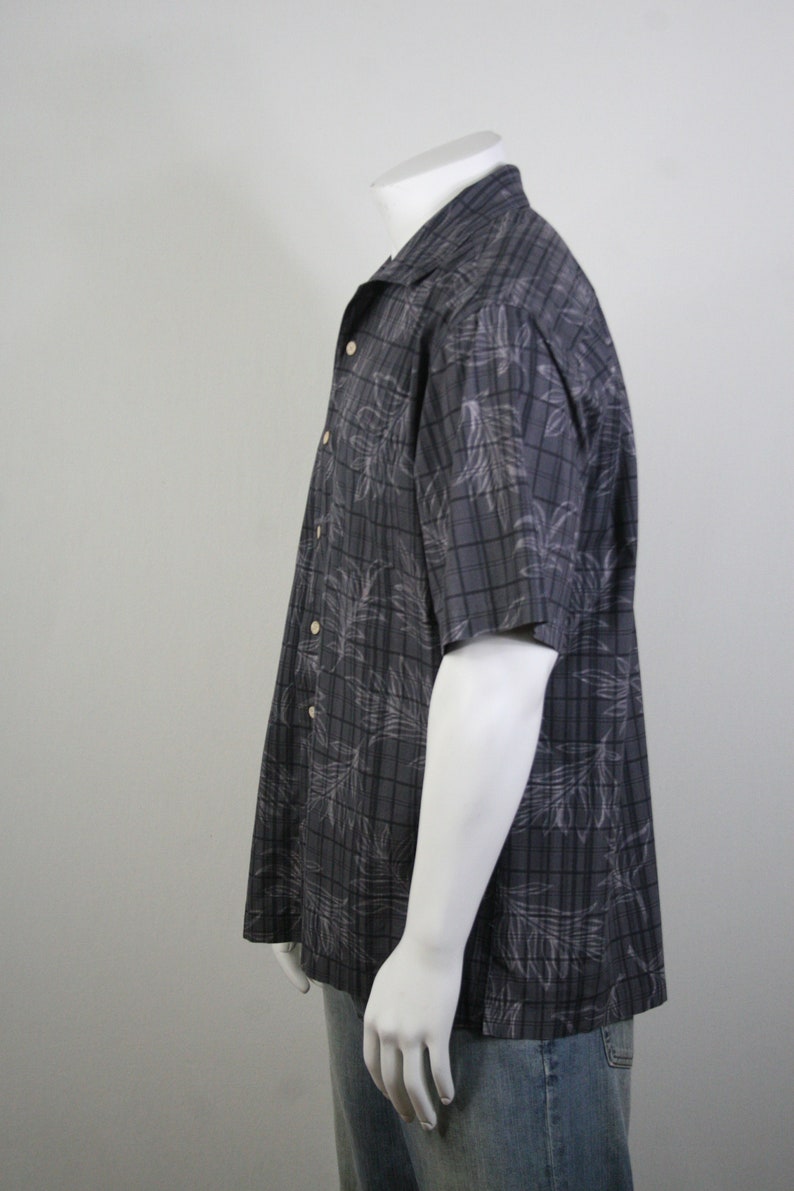 Vintage Aloha Shirt Cotton Batik Bay Shirt Large - Etsy