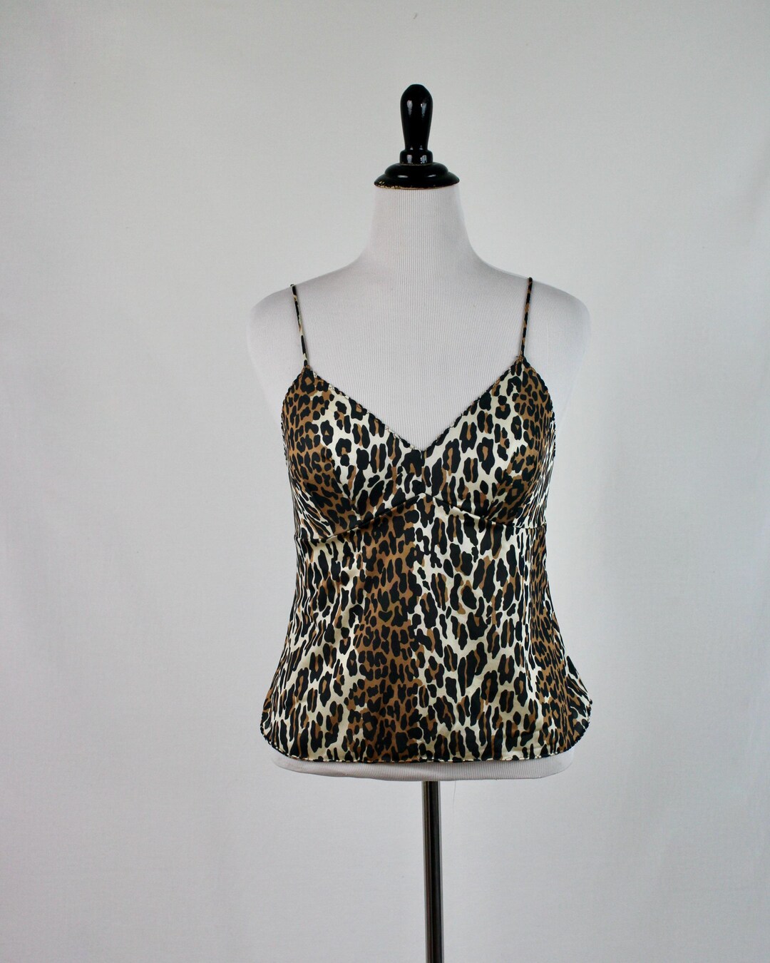 Vintage Camisole Vanity Fair Leopard Print Polyester Cami Size 38/44 - Etsy