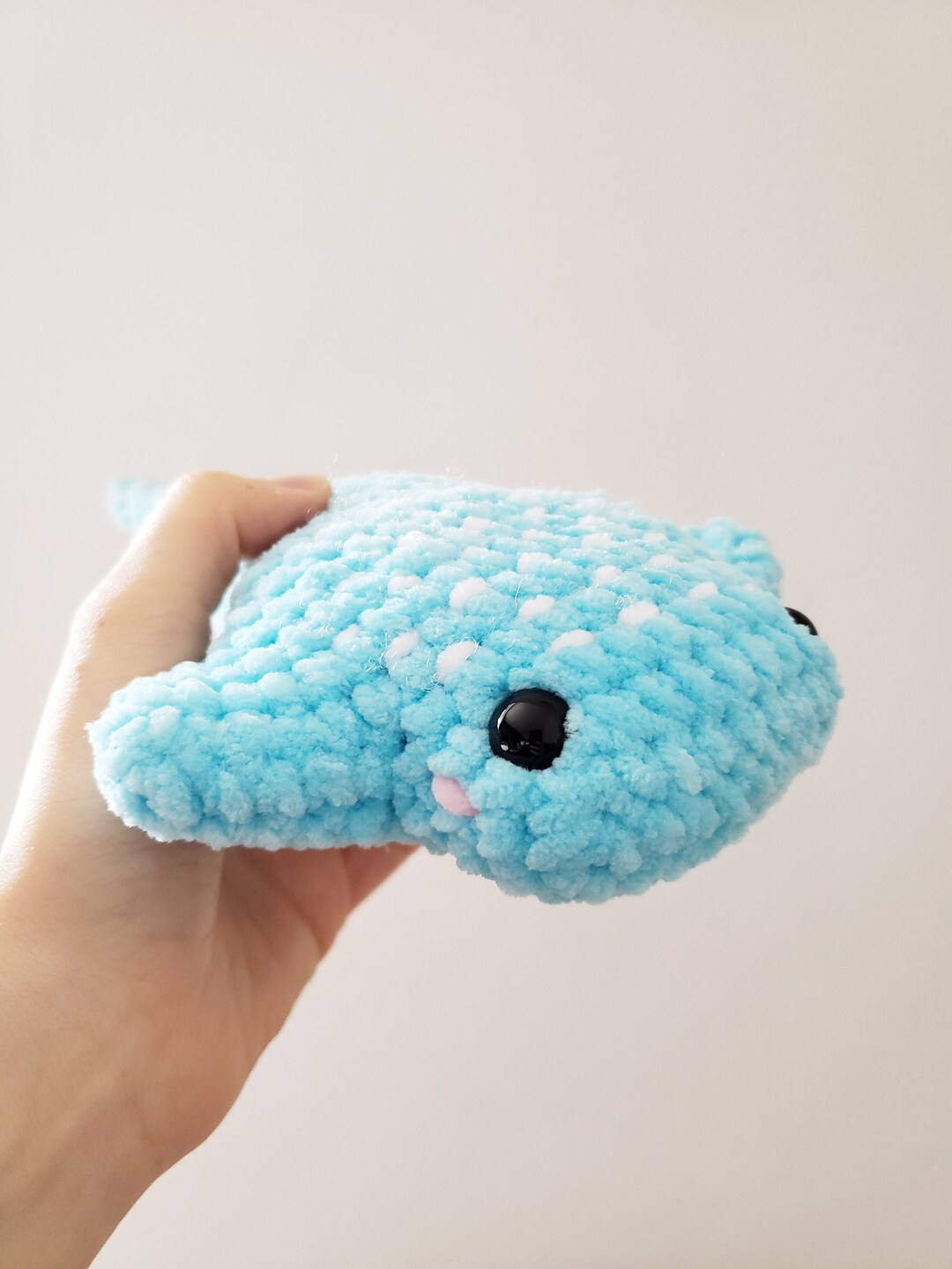 Sammy Stingray, Crochet Stingray Toy, Cute Stingray Plushie - Etsy